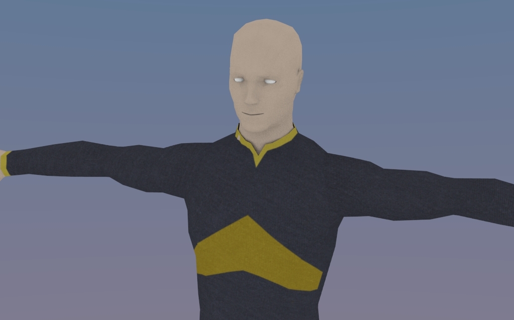Human placeholder with clothes for Unity 3D - HDready Graphic